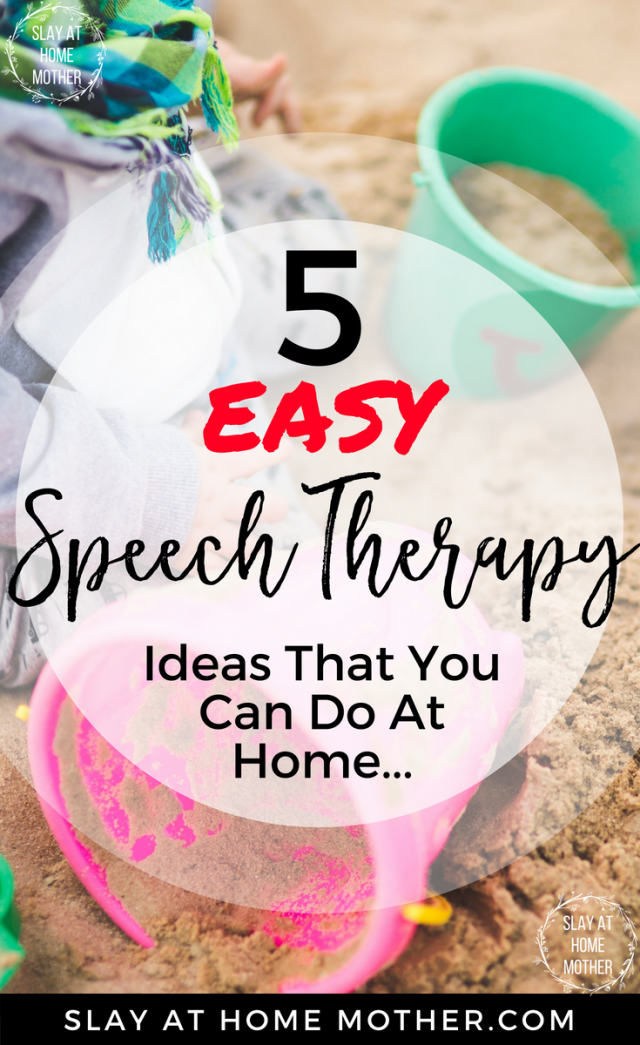 Speech Therapy At Home: 5 Activities To Do Together With Your Toddler