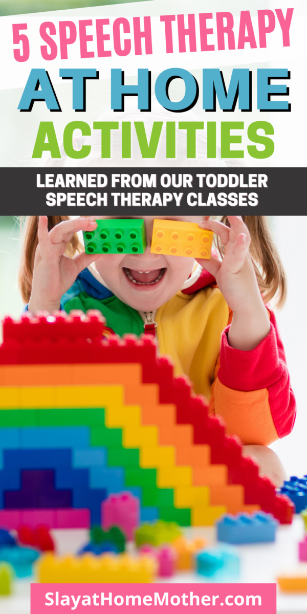 Speech Therapy At Home: 5 Activities To Do Together With Your Toddler