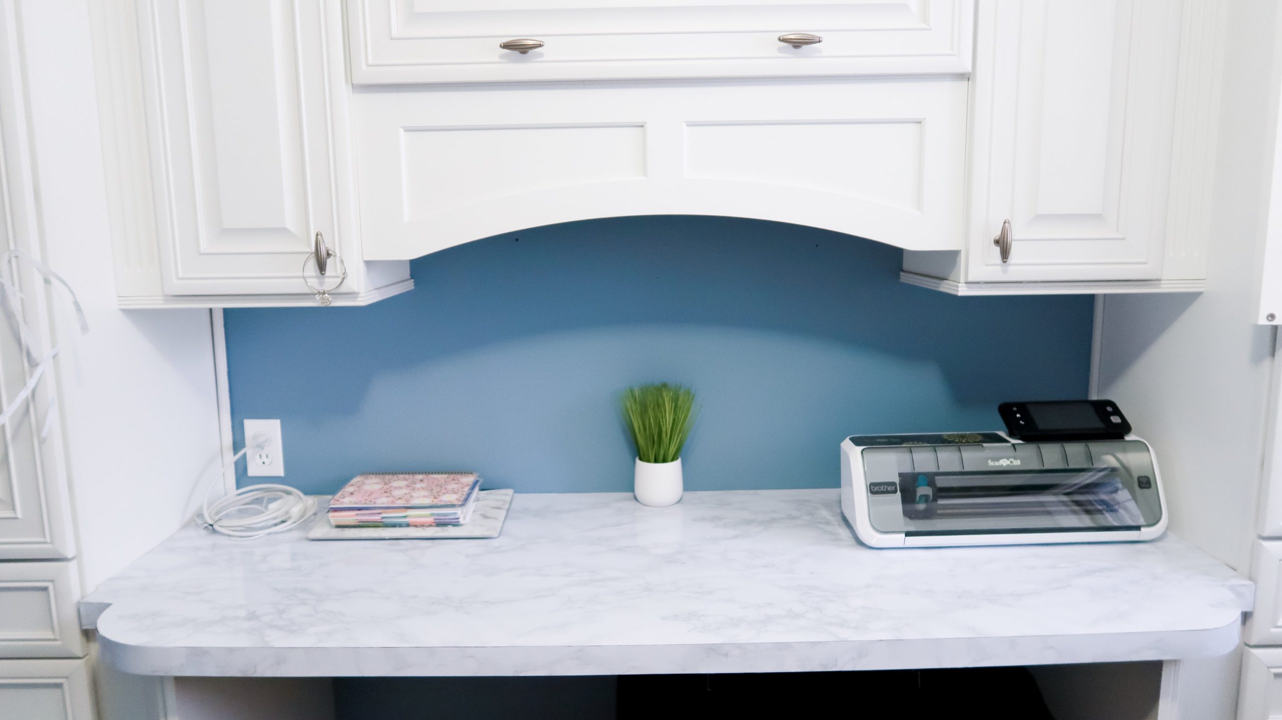 DIY Marble Countertops Using Contact paper - Slay At Home Mother