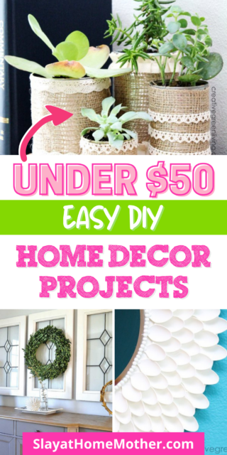38 DIY Home Decor Projects You Can Do For $50 Or Less