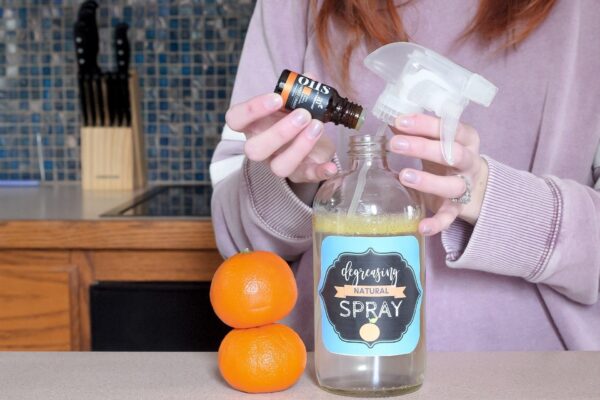 All Natural Homemade Citrus Degreaser Spray - Slay At Home Mother