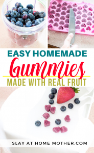 Healthy Homemade Gummies With Real Fruit (SUPER EASY!)