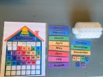 Free Printable Calendar, Weather Chart, & Letter Of The Day for Preschool