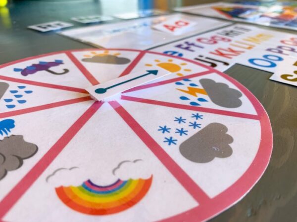 Free Printable Calendar, Weather Chart, & Letter Of The Day for Preschool