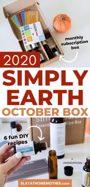 Simply Earth October Box + A GIVEAWAY! - Slay At Home Mother