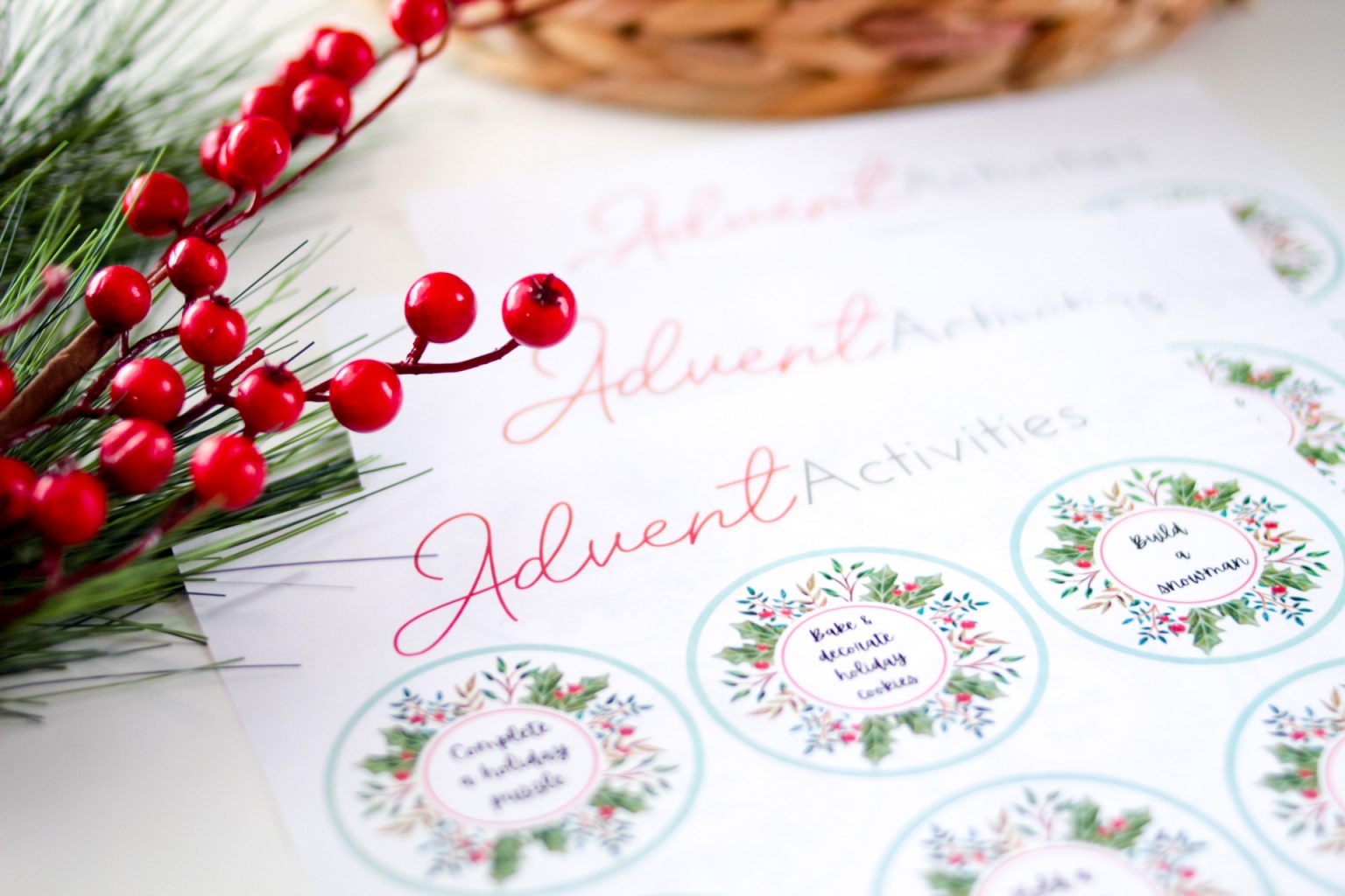 Advent Calendar Ideas For Kids + A Free Printable! - Slay At Home Mother