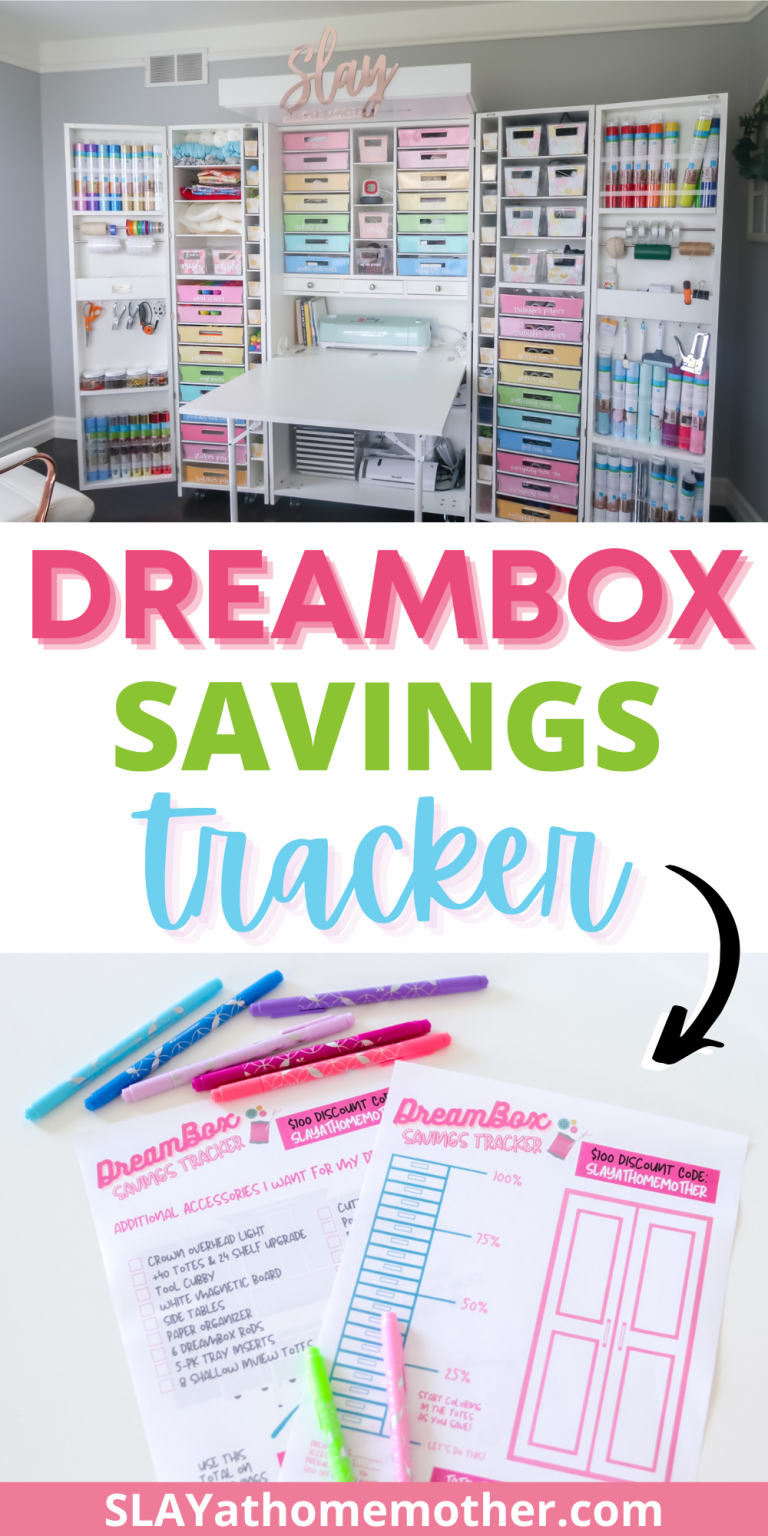 DreamBox Savings Tracker - Free Printable Download