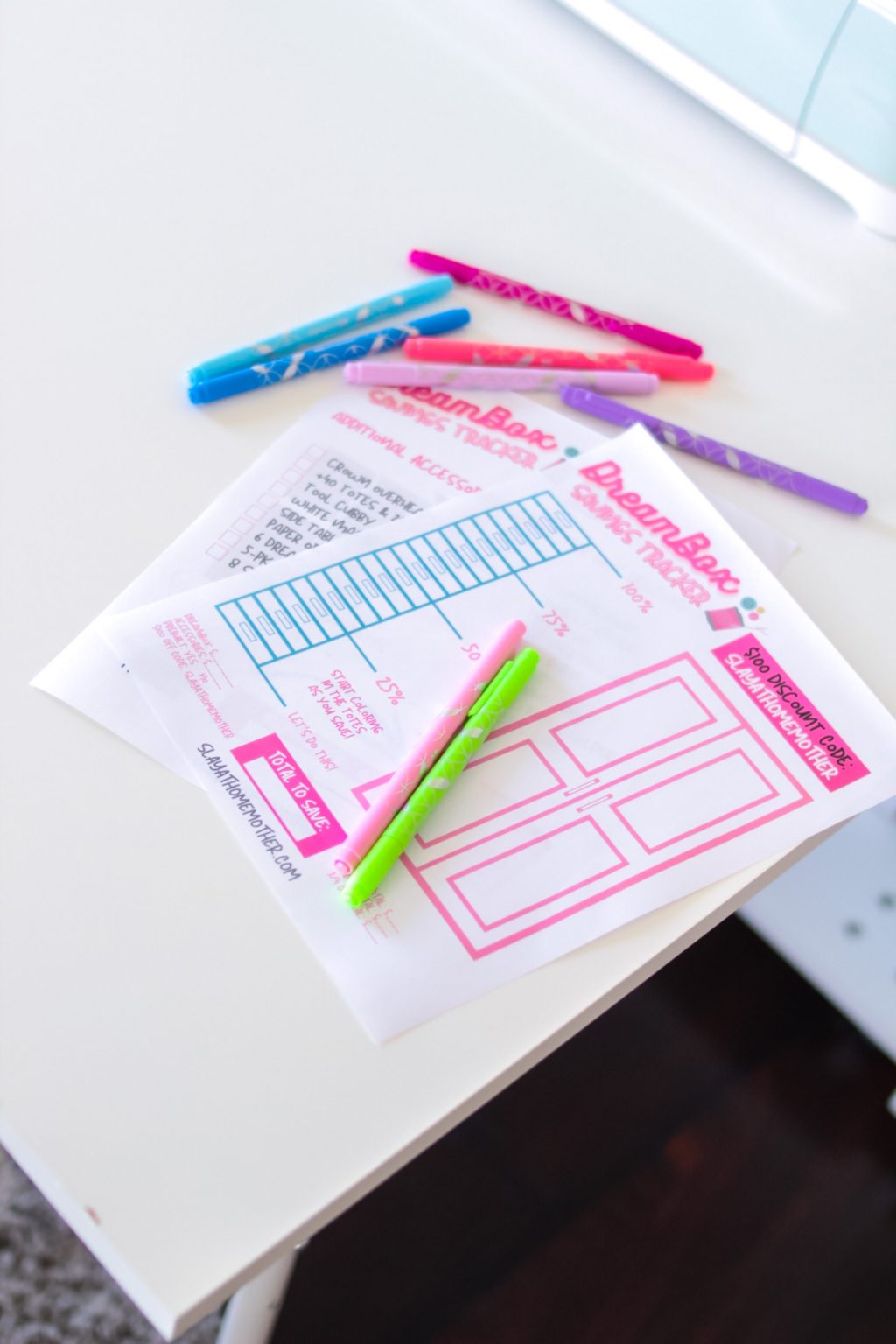 DreamBox Savings Tracker - Free Printable Download