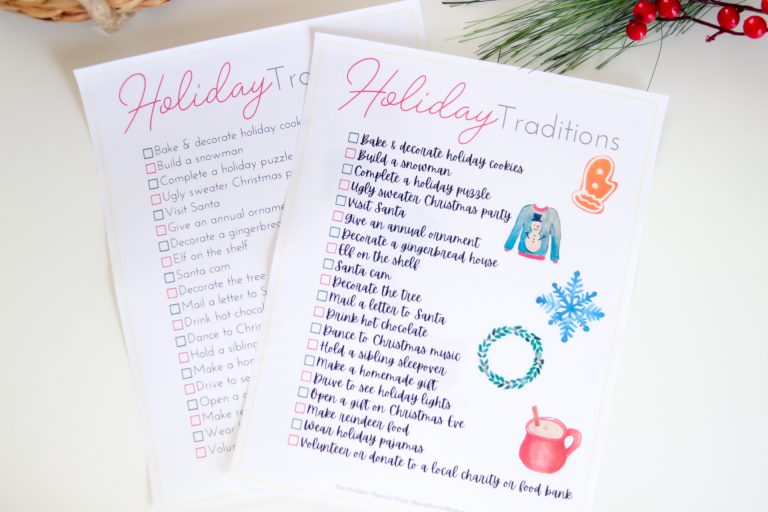 Christmas Planner - Printable Planner Pages For The Holidays