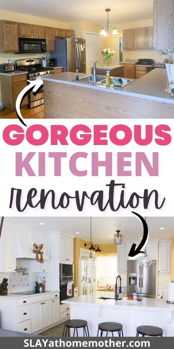 Our 2020 Kitchen Renovation Reveal (From Oak To White)