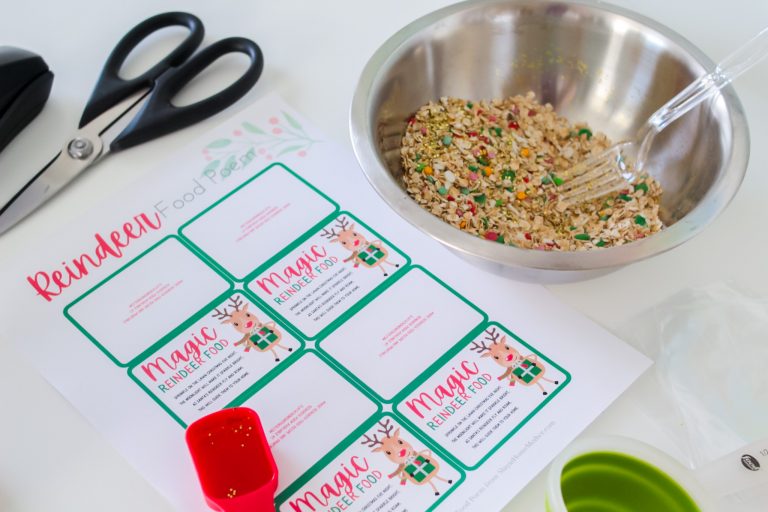 Reindeer Food Recipe And Printable Poem - Slay At Home Mother