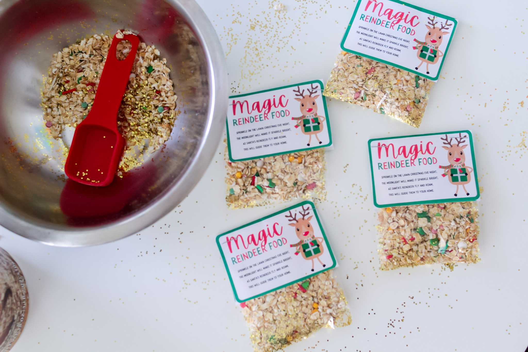 Reindeer Food Recipe And Printable Poem - Slay At Home Mother