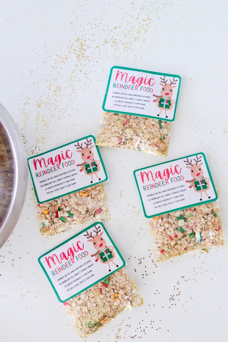 Reindeer Food Recipe And Printable Poem - Slay At Home Mother