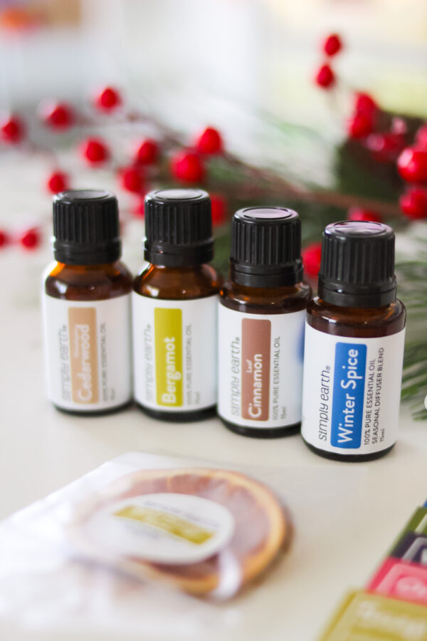 Simply Earth December Box - An Essential Oil Recipes Subscription