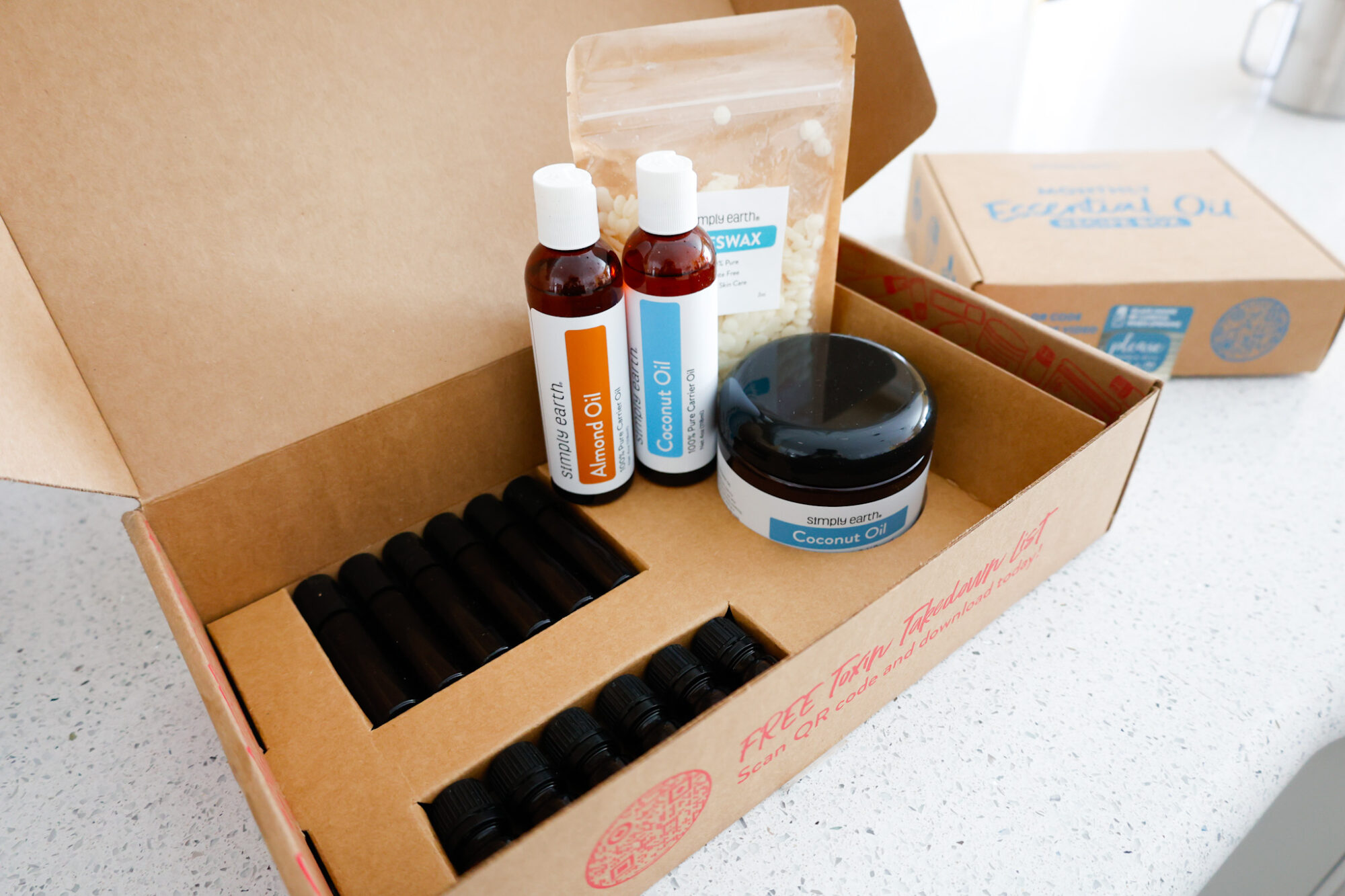 April 2021 Simply Earth Recipe Box - Slay At Home Mother