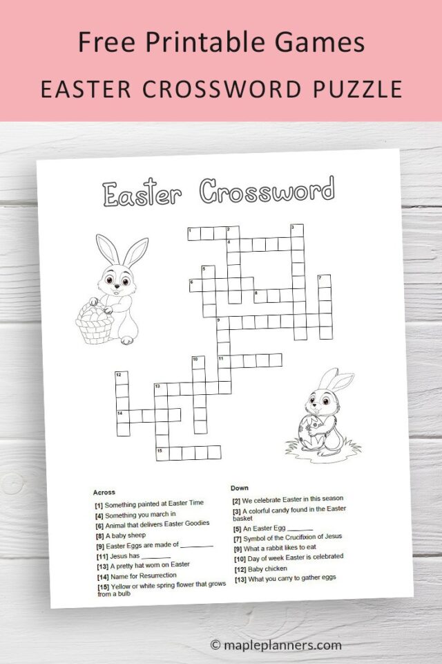 15 Free Easter Printables For Kids - Slay At Home Mother