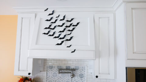 DIY Halloween Bat Decor - 5 Minute Craft - Slay At Home Mother