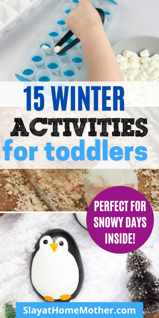 15 FUN Winter Activities for Toddlers - Slay At Home Mother
