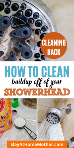 Cleaning Hack How To Clean A Showerhead Slay At Home Mother
