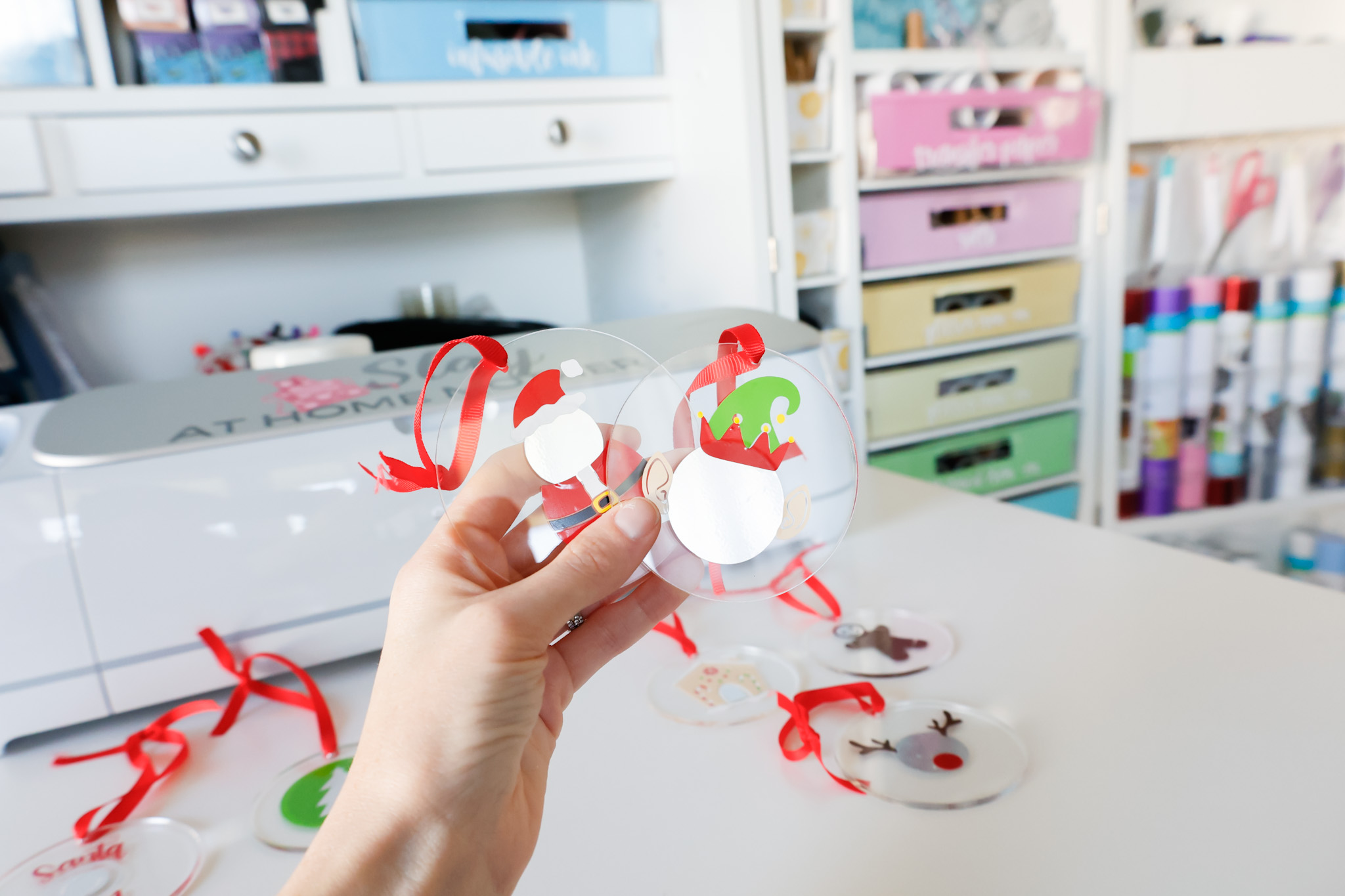 Unique Christmas Acrylic Ornaments - Reflection Ornaments