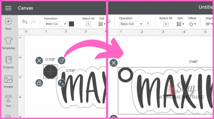 DIY Stocking Name Tags - An Easy Cricut Tutorial - Slay At Home Mother