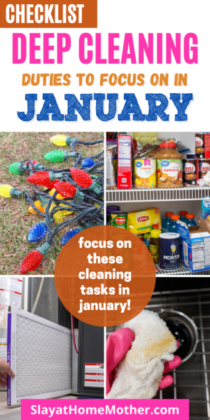 Deep Cleaning Checklist: January Cleaning Duties To Focus On