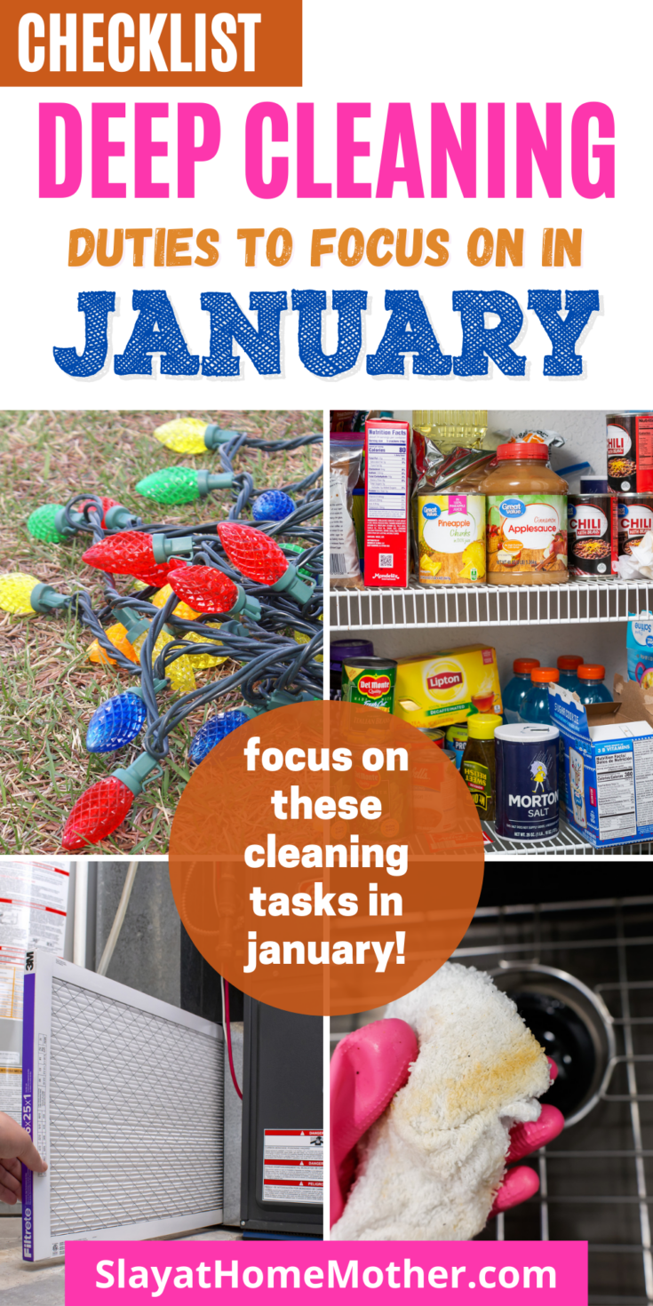 Deep Cleaning Checklist: January Cleaning Duties To Focus On