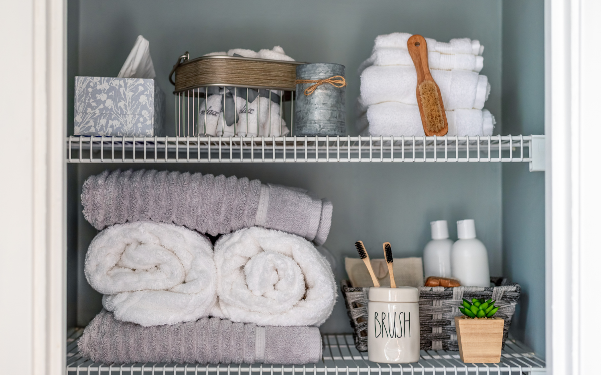 25 Transforming Bathroom Closet Organization Ideas
