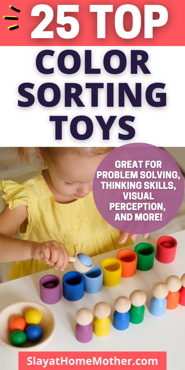 25 Color Sorting Toys - Slay At Home Mother