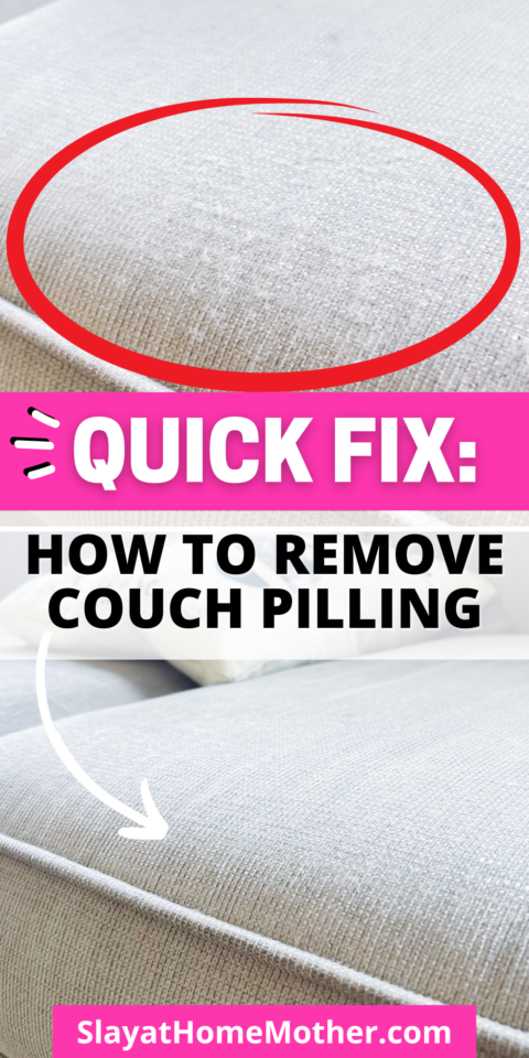 How To Fix Couch Pilling - Refresh Your Fabric Couches