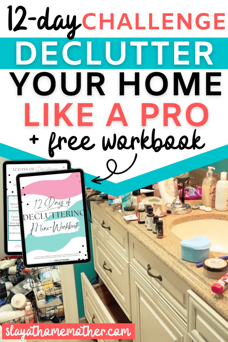 12 Days Of Decluttering: Decluttering Challenge