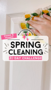 Spring Cleaning Challenge - Slay At Home Mother