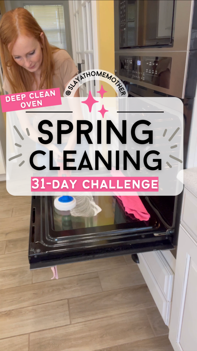Spring Cleaning Challenge - Slay At Home Mother