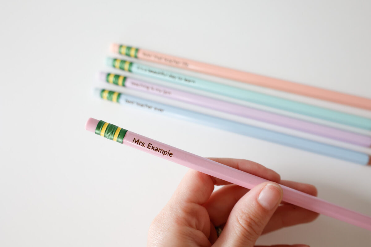 How To Engrave Pencils + Free Pencil Jig - Slay At Home Mother