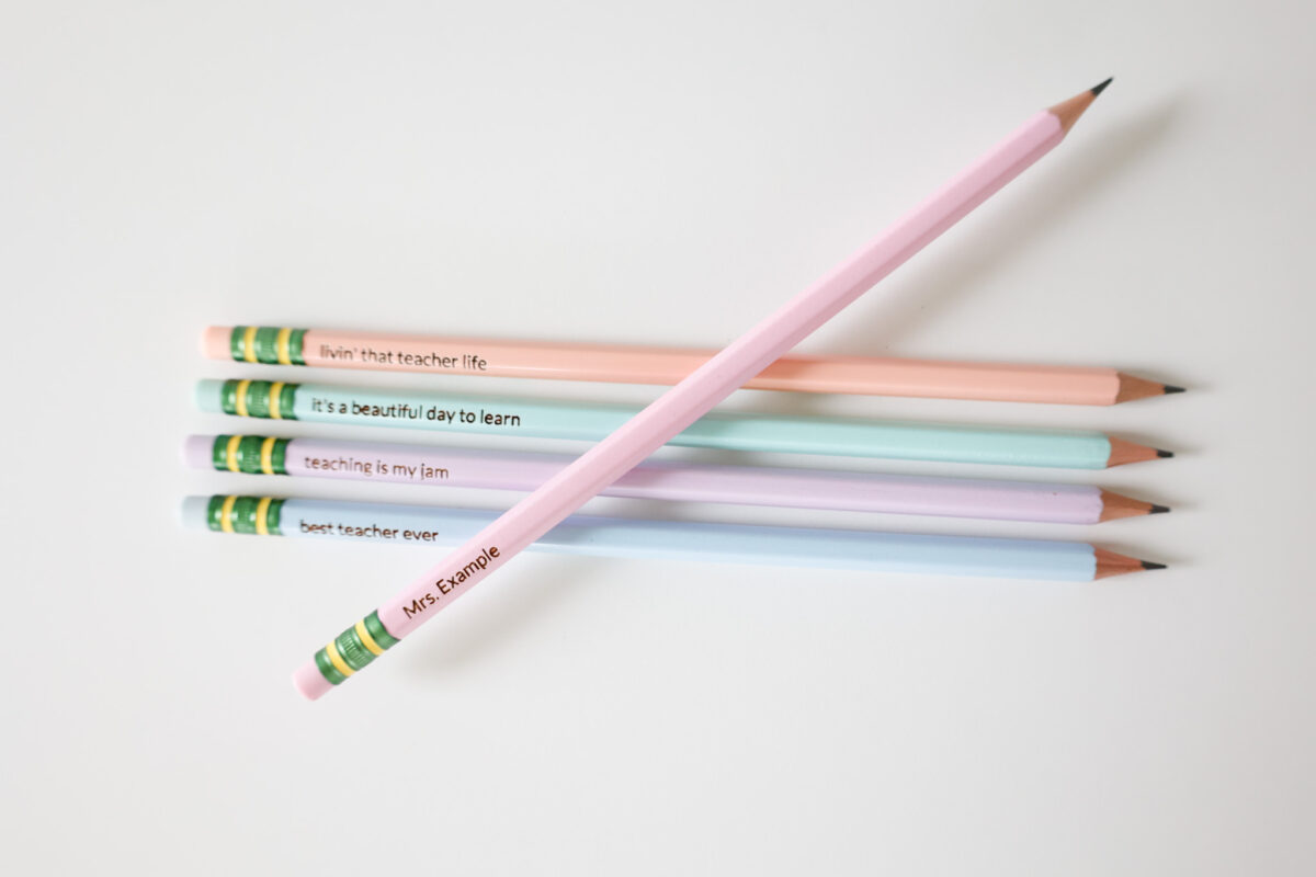 How To Engrave Pencils + Free Pencil Jig - Slay At Home Mother