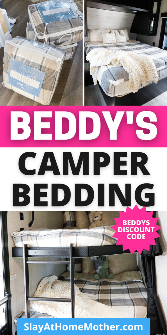 Beddy's RV Bedding: Upgrading Our RV Bedding - Slay At Home Mother