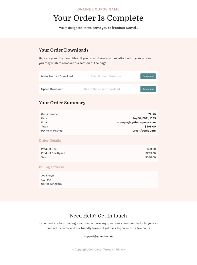 Order Summary - Slay At Home Mother