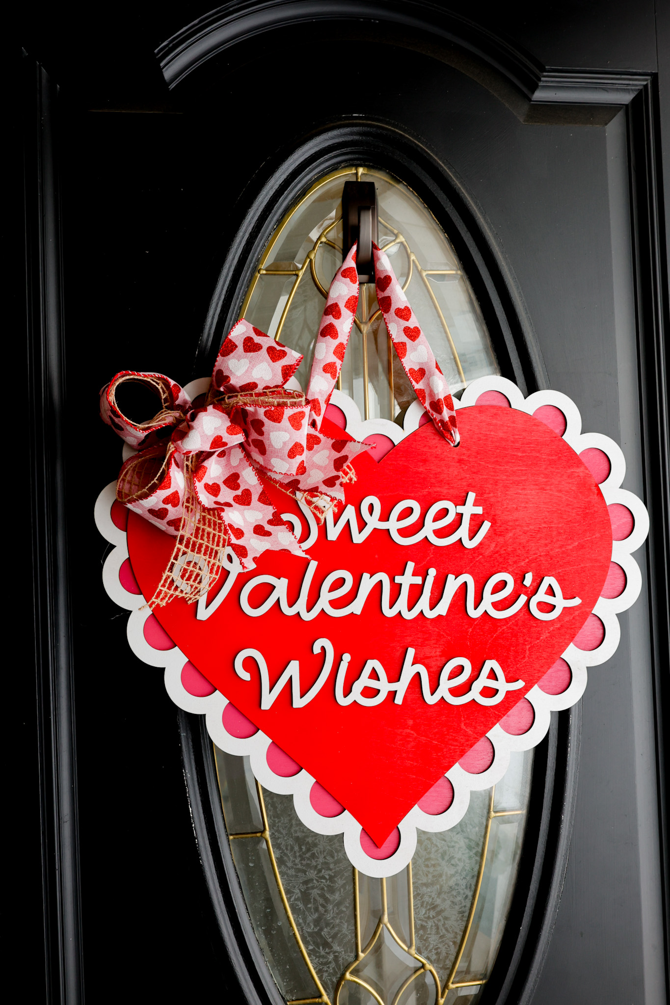 Valentine's Day Door Sign - Free SVG Download - Slay At Home Mother